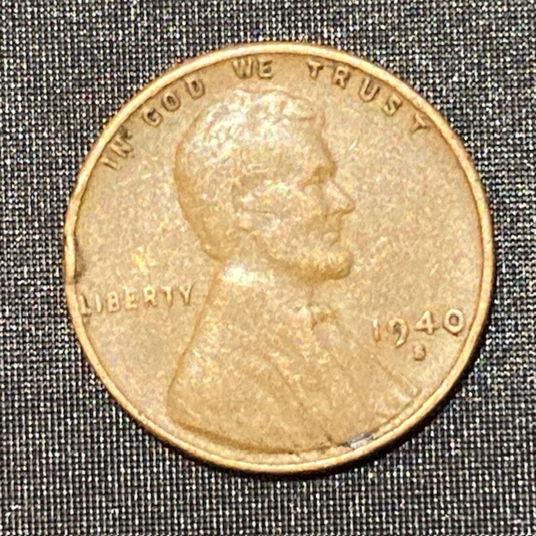 1940 S Mint Mark Lincoln Penny US Coin - Etsy