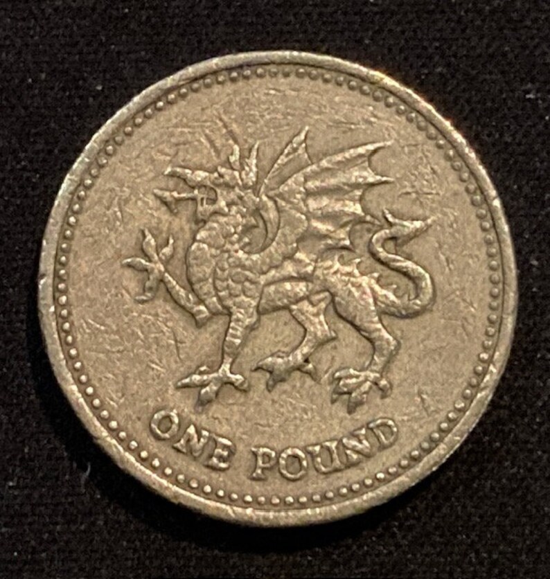 Rare 2000 One Pound Coin Queen Elizabeth II Unique Upside Down ...