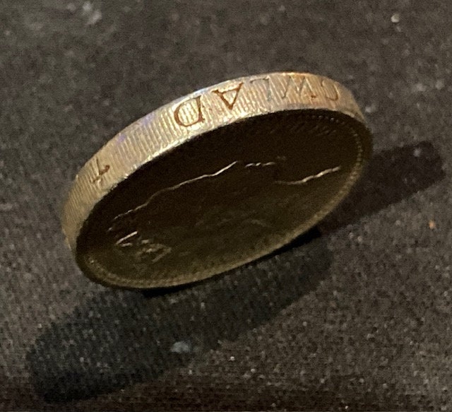 Two 1985 One Pound Coins 1. Rare 1985 One Pound Error Coin, Upside Down ...