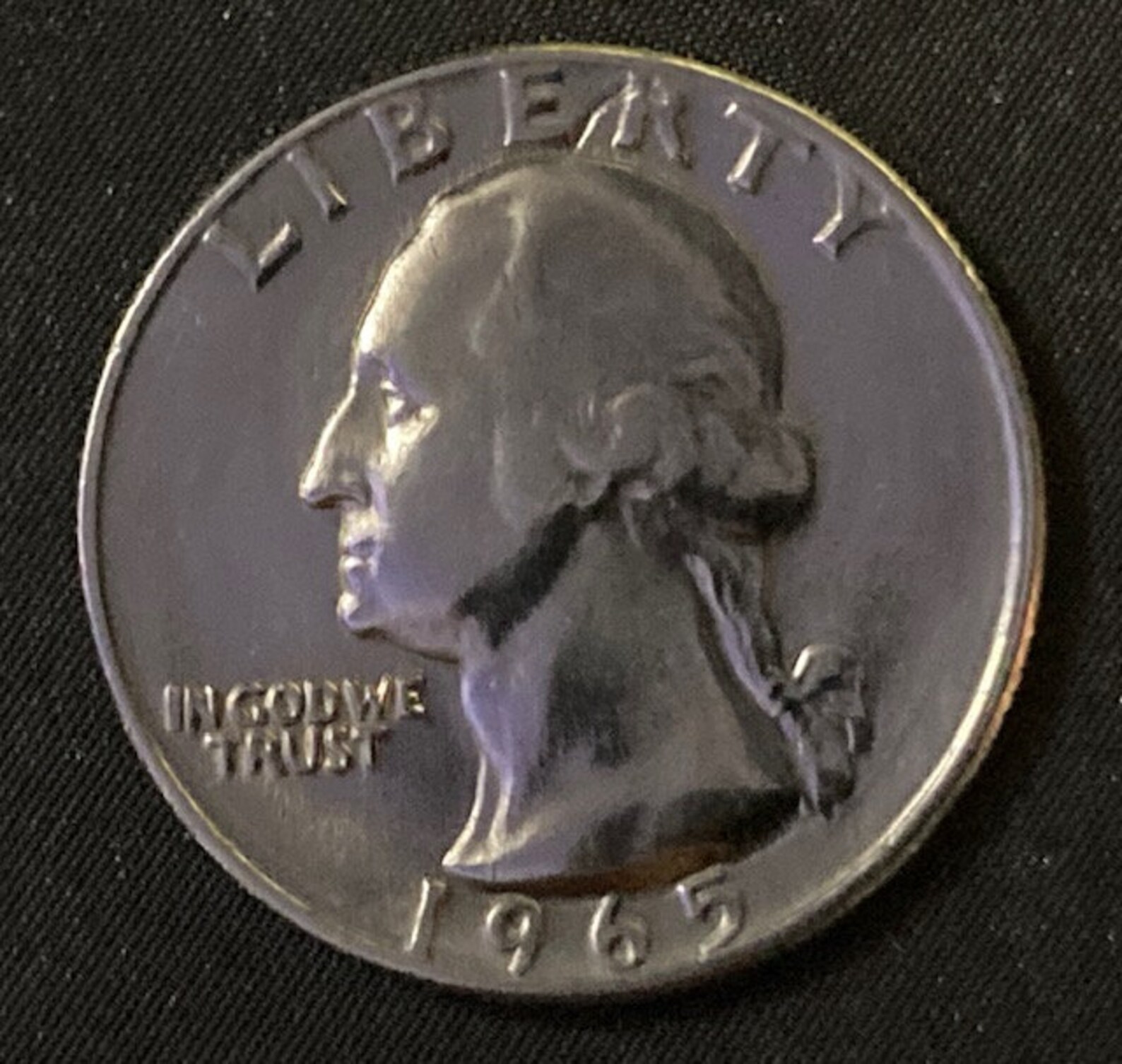 Rare 1965 No Mint Mark Washington Quarter Coin! - Etsy