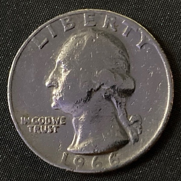 1966 Quarter No Mint Mark - Etsy
