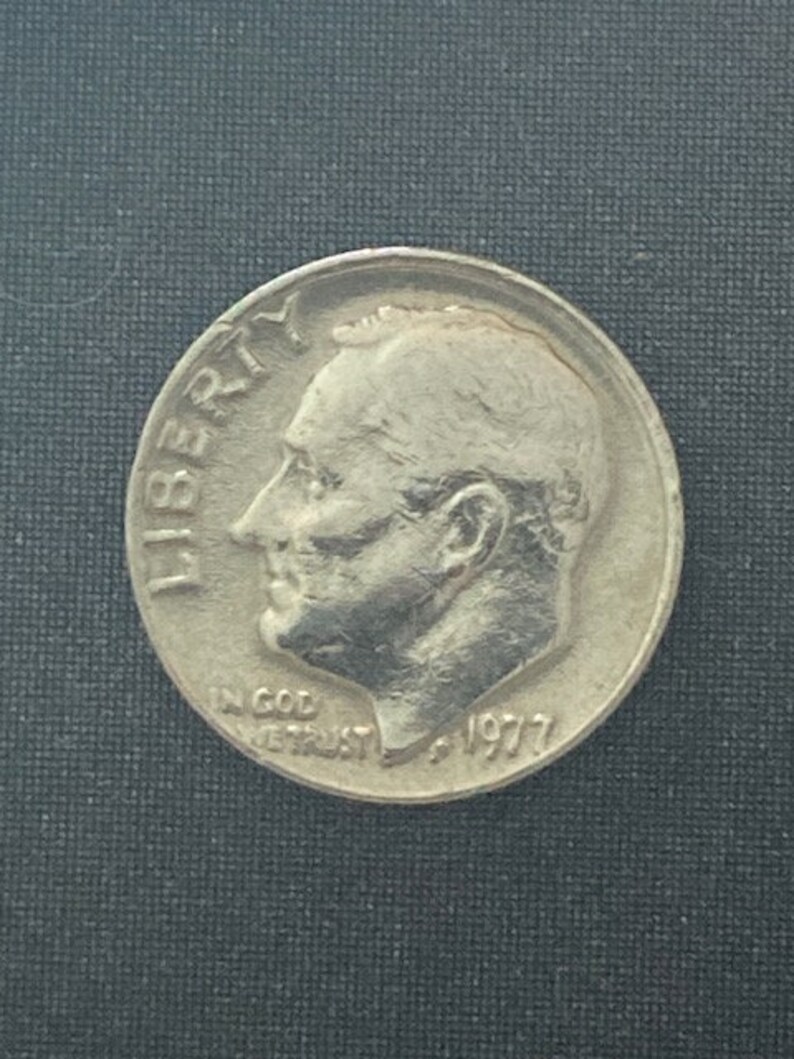 Rare 1977 Dime - Collector's US Coin, No Mint Mark - Etsy