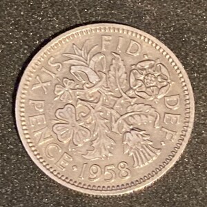 1958 Six Pence Coin – a True Treasure of Numismatic History! - Etsy