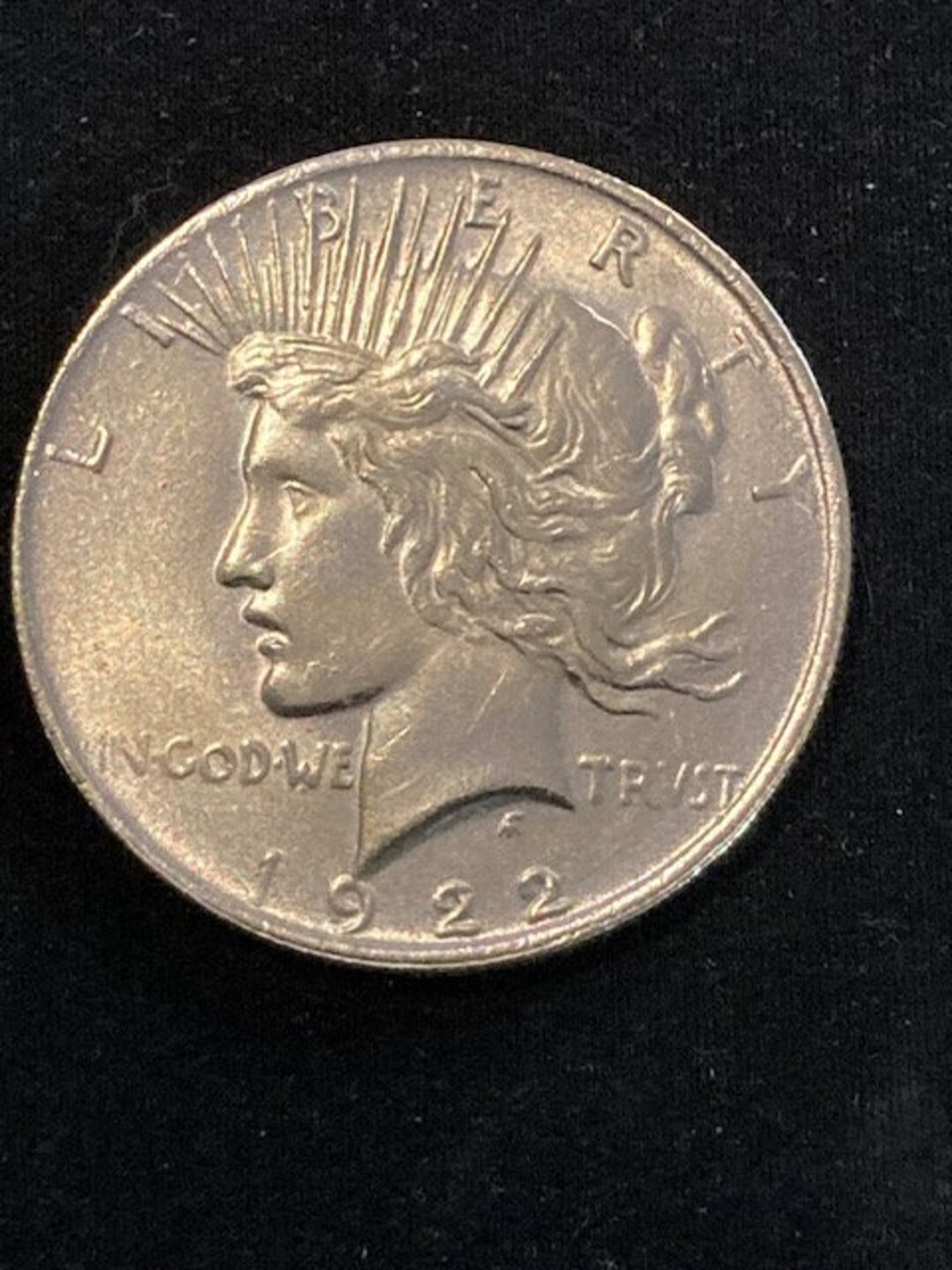 1922 Liberty Peace One Dollar Silver Coin - Historic US Currency - Etsy