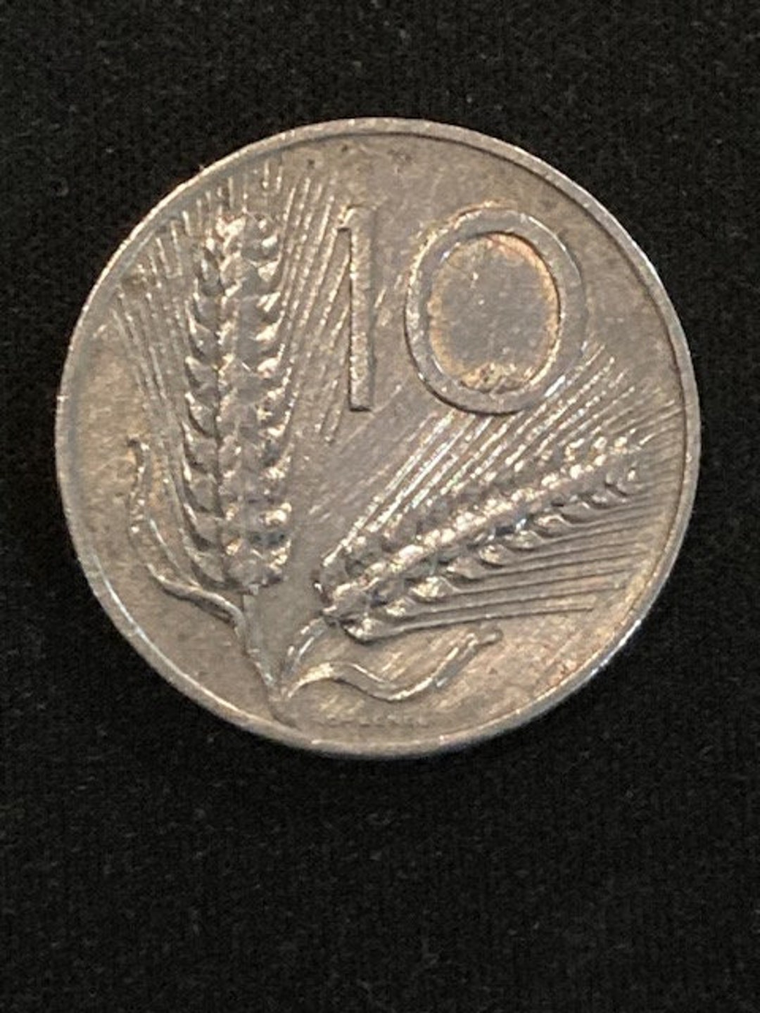 1956 Italy 10 Lira Coin - Vintage Italian Currency Collectible - Etsy