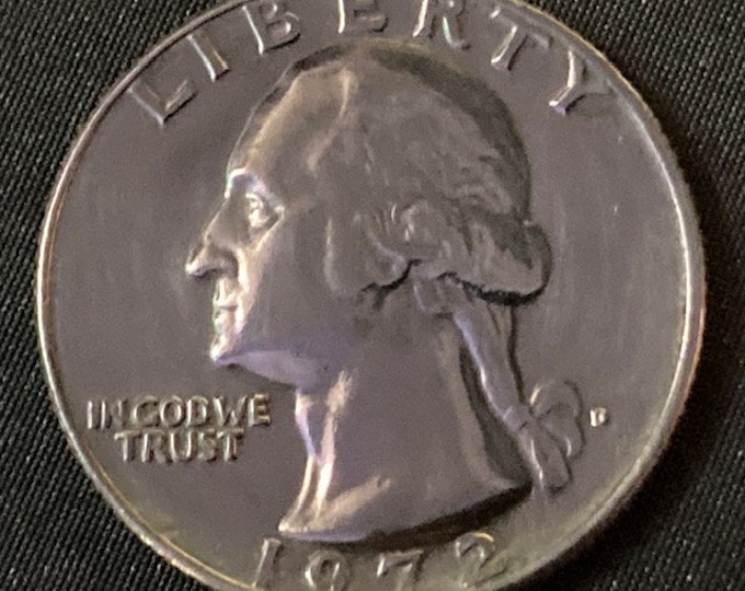 1972-D Washington Quarter - Etsy