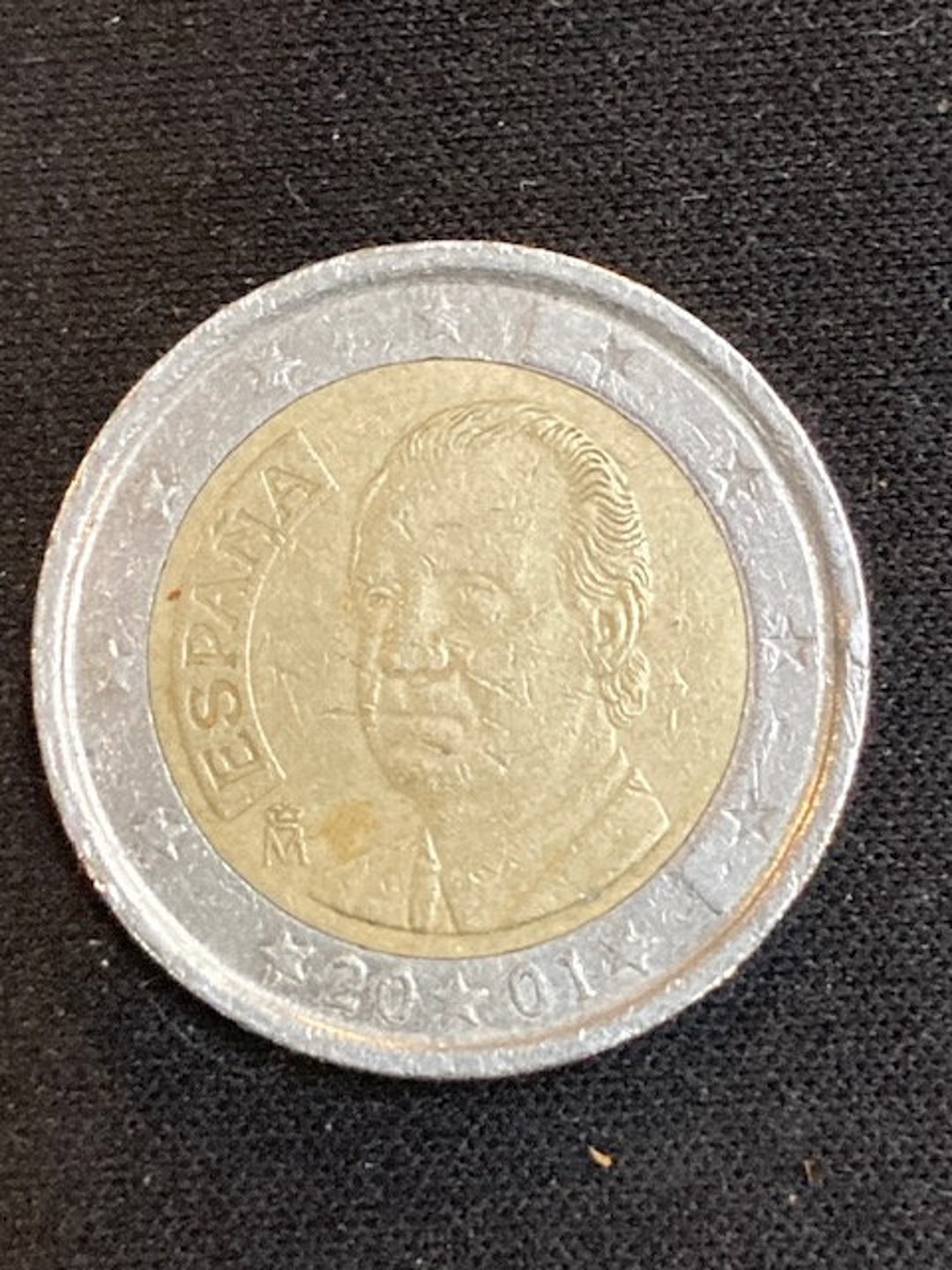 2001 2 Euro Coin Espana - Spanish Commemorative Collectible - Etsy