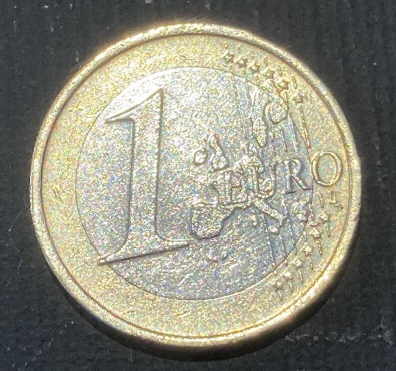 2002A 1 Euro Germany Coin - A Rare Gem for Collectors! - Etsy