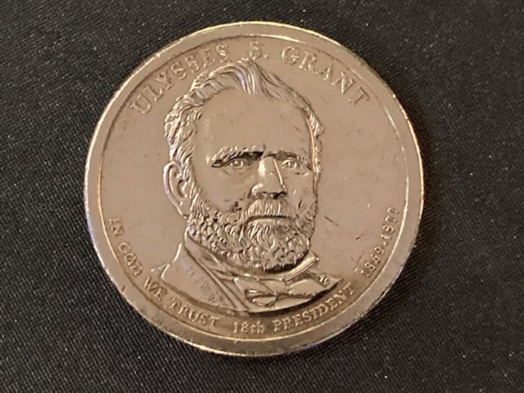 Ulysses S. Grant One Dollar Coin – A Tribute to American Heroism! - Etsy