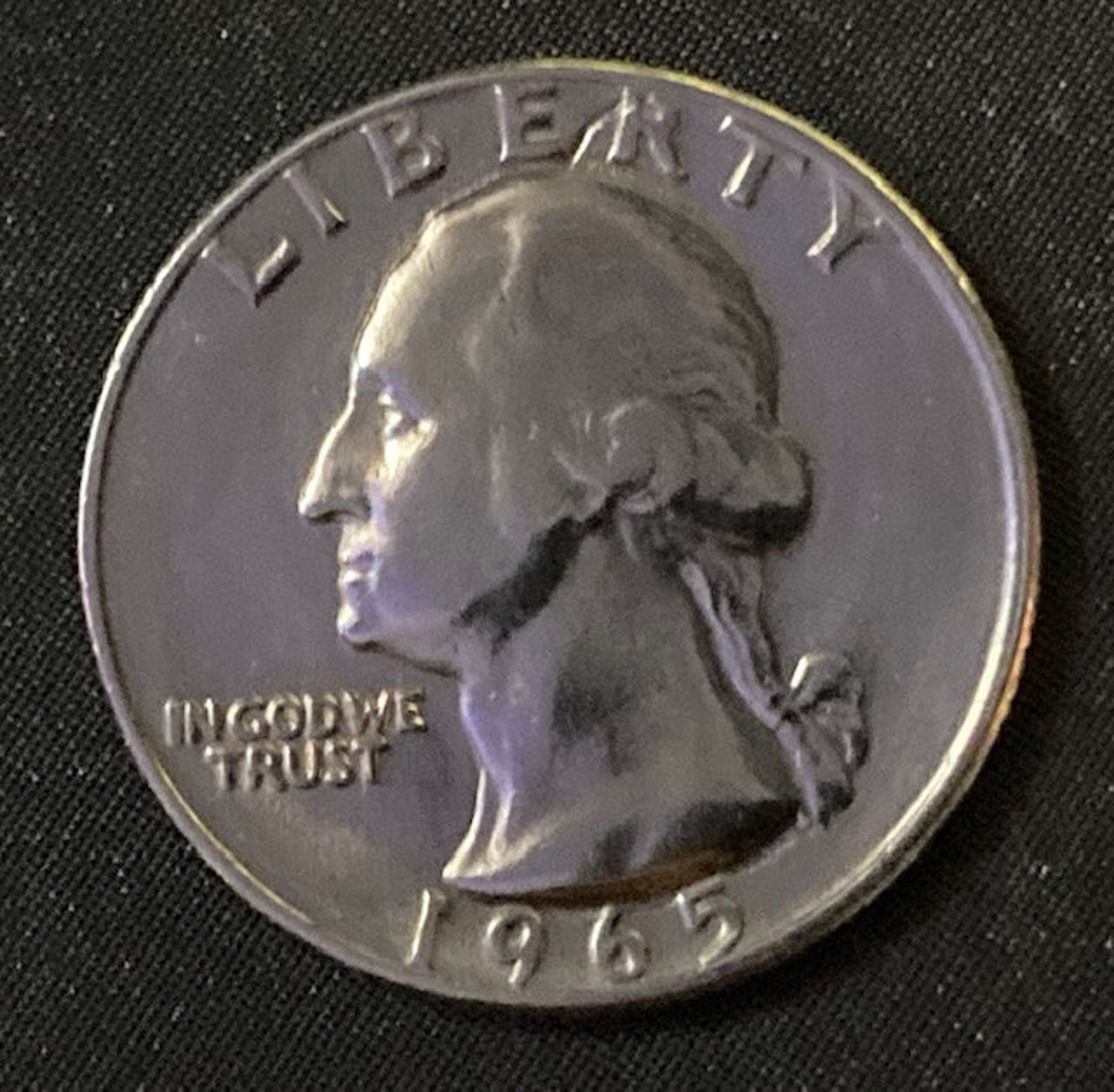 Rare 1965 No Mint Mark Washington Quarter Coin! - Etsy
