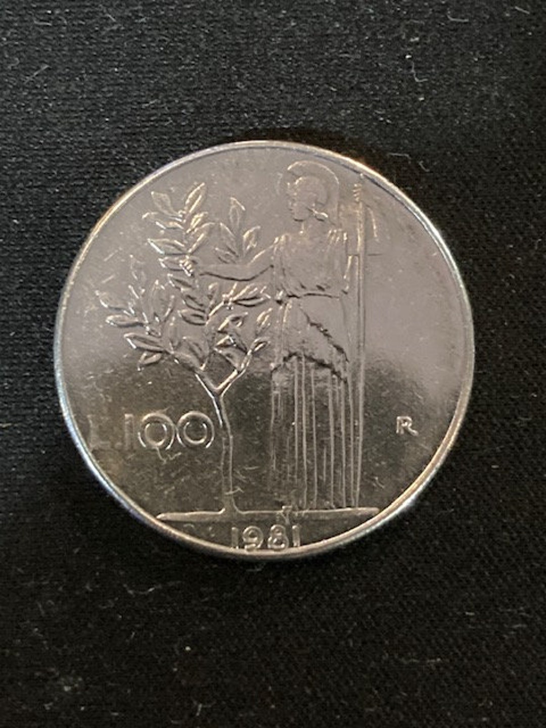1981 Repvblica Italiana 100 Lira Coin - Historical Italian Currency ...