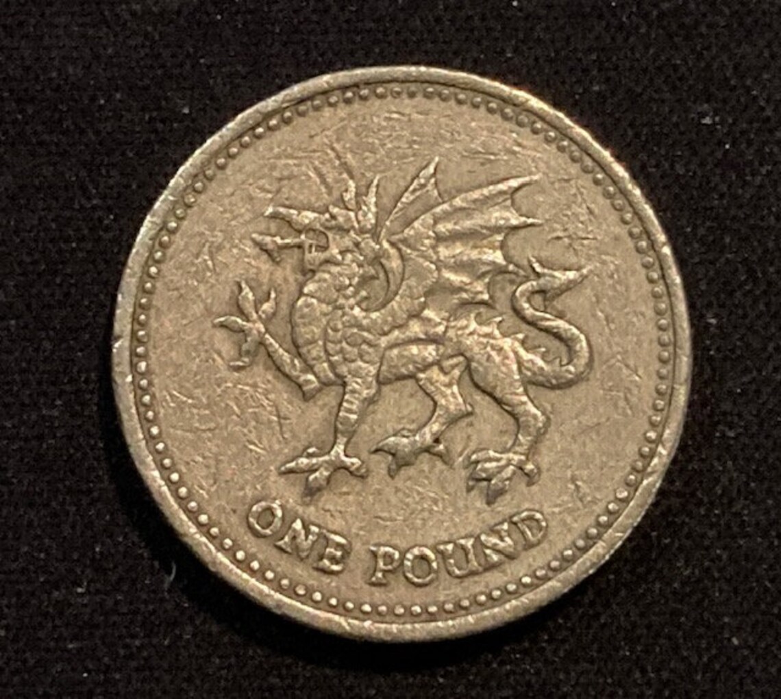 Rare 2000 One Pound Coin Queen Elizabeth II Unique Upside Down ...