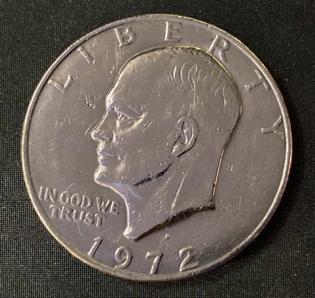1972 Eisenhower Dollar Coin - D Mint Mark - Etsy