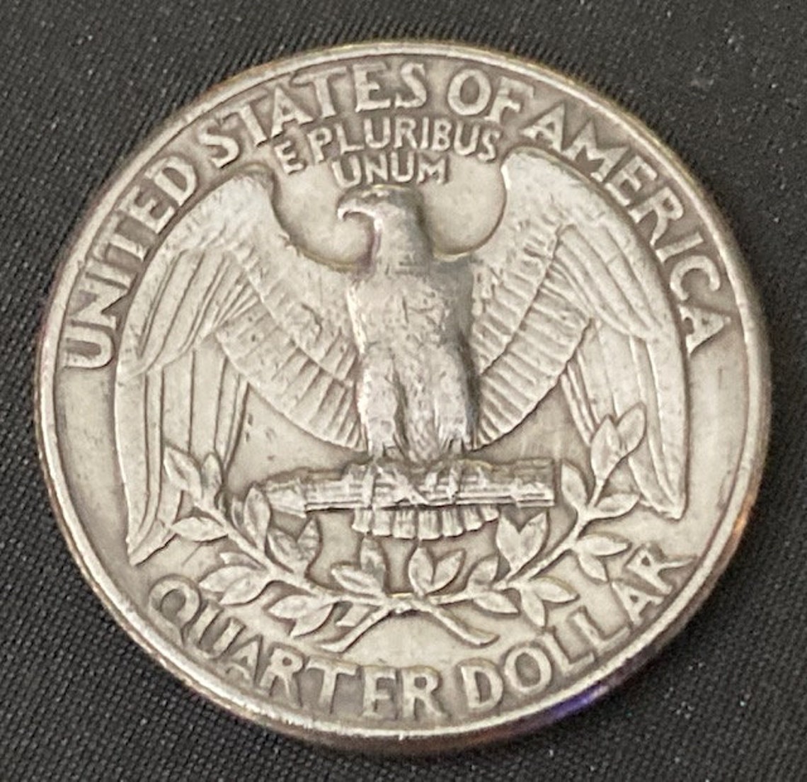 Rare Error Coin: 1977 Filled D Mint Mark Washington Quarter - Unique ...