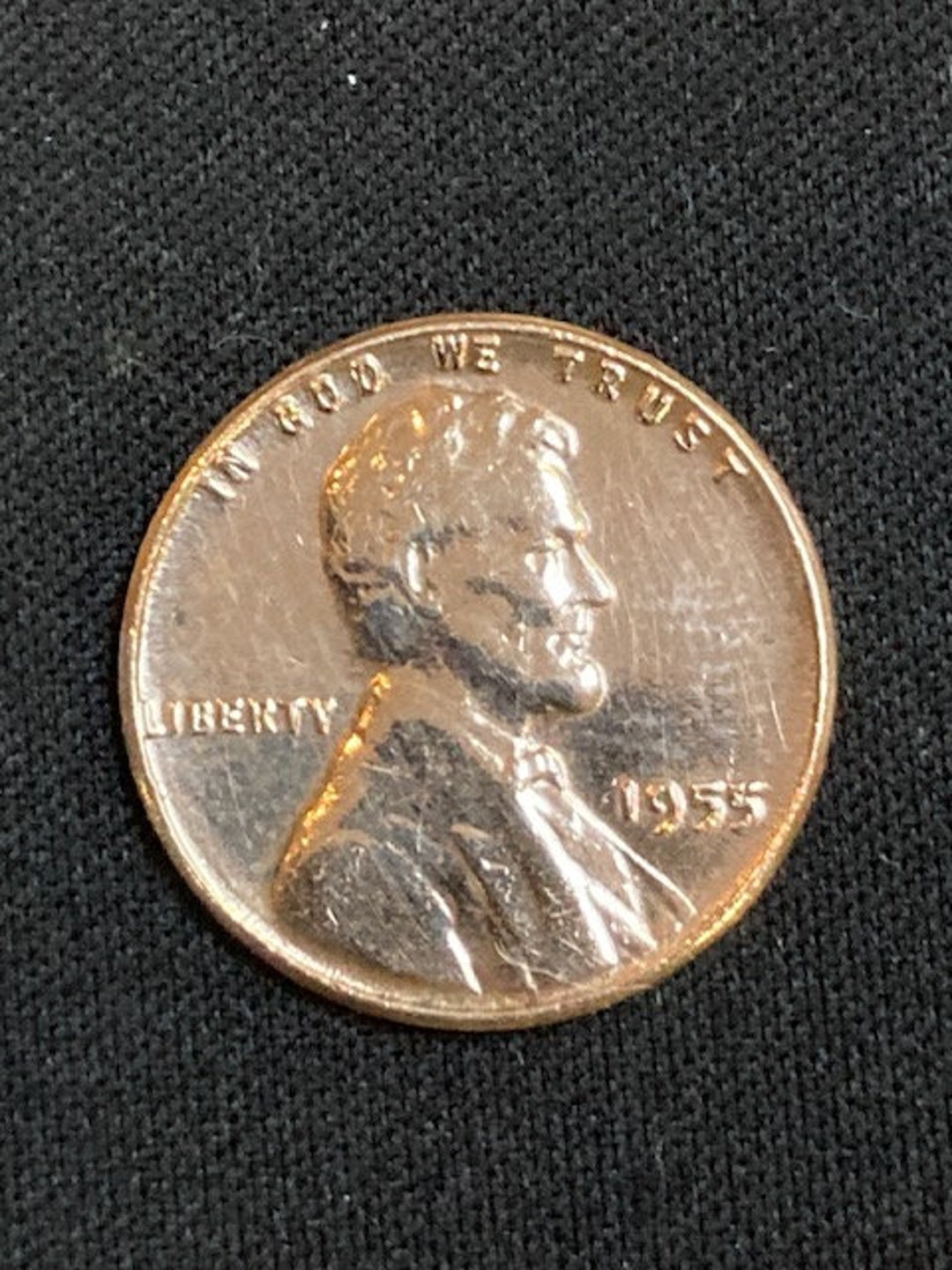 1955 Lincoln Wheat Penny - Rare Collectible, No Mint Mark - Etsy