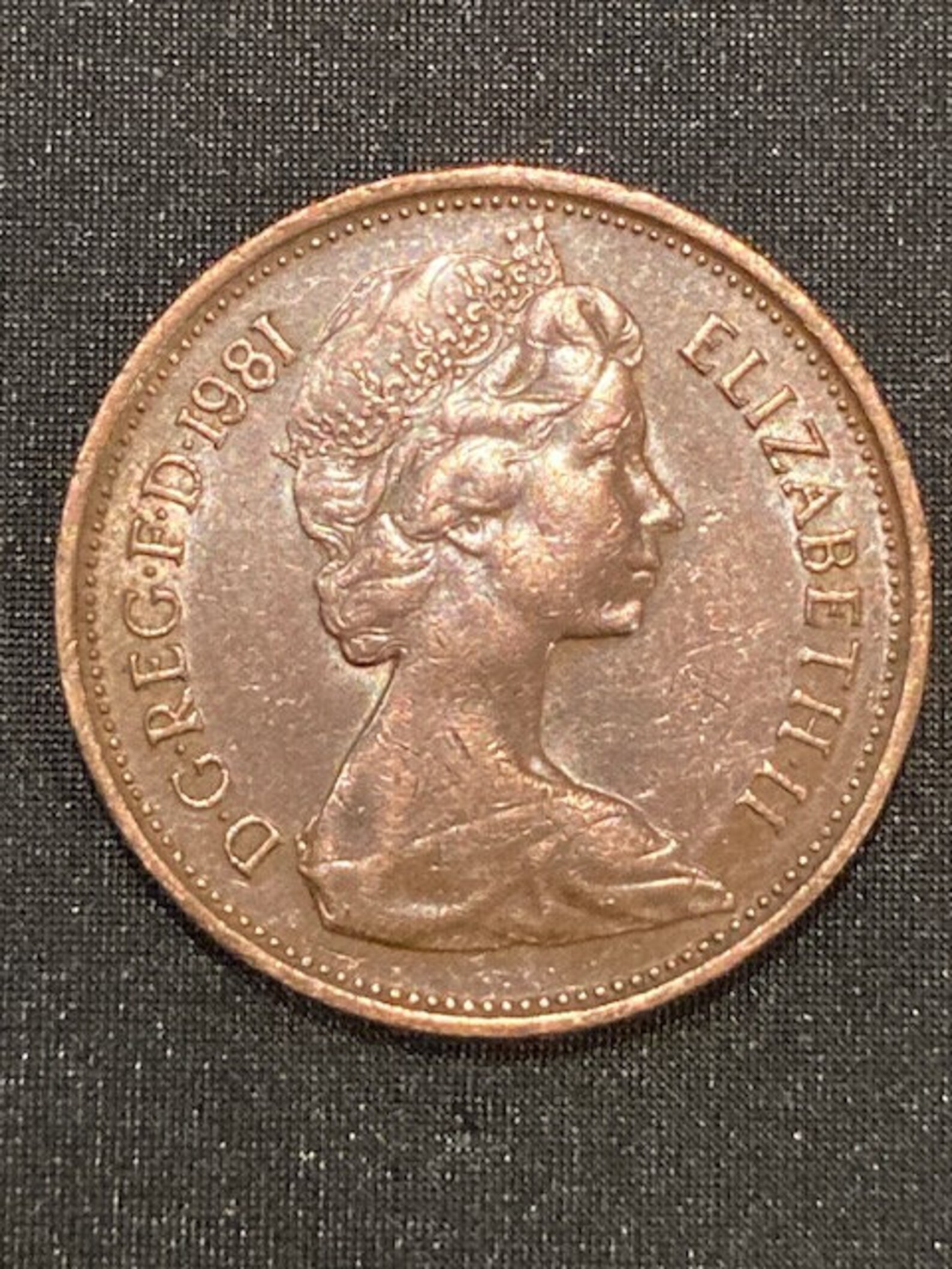 1981 Two Pence Coin - Etsy