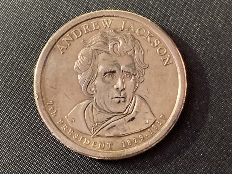 Presidents Dollar Coin: Commemorate the Legacy of US President Andrew ...