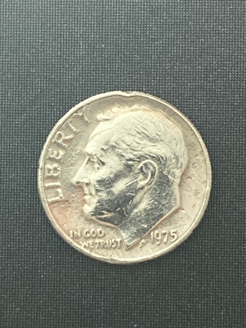 1977 Roosevelt Dime D Mint Mark US Coin - Numismatic Collectible - Etsy