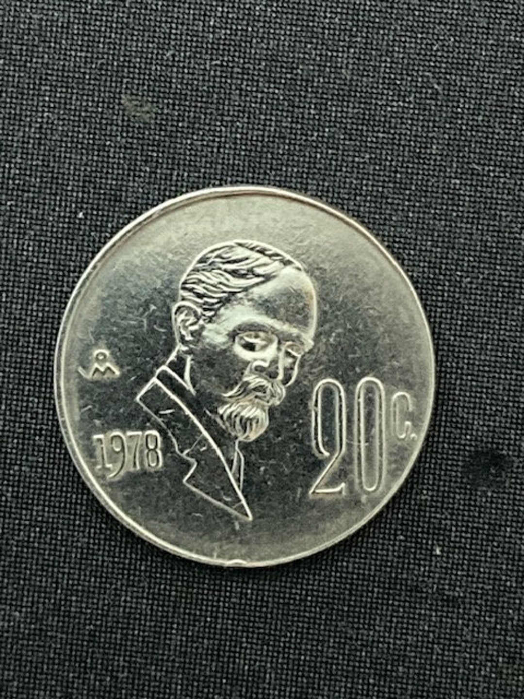 1978 20 Cents Mexico Coin - Authentic Numismatic Collectible - Etsy