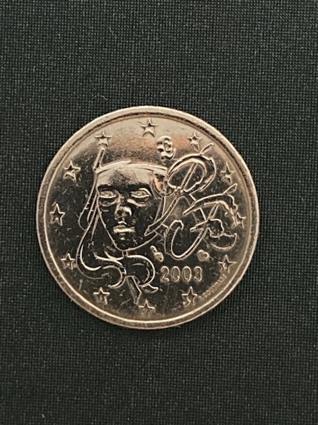 2003 5 Cent Euro Coin France - French Numismatic Collectible - Etsy