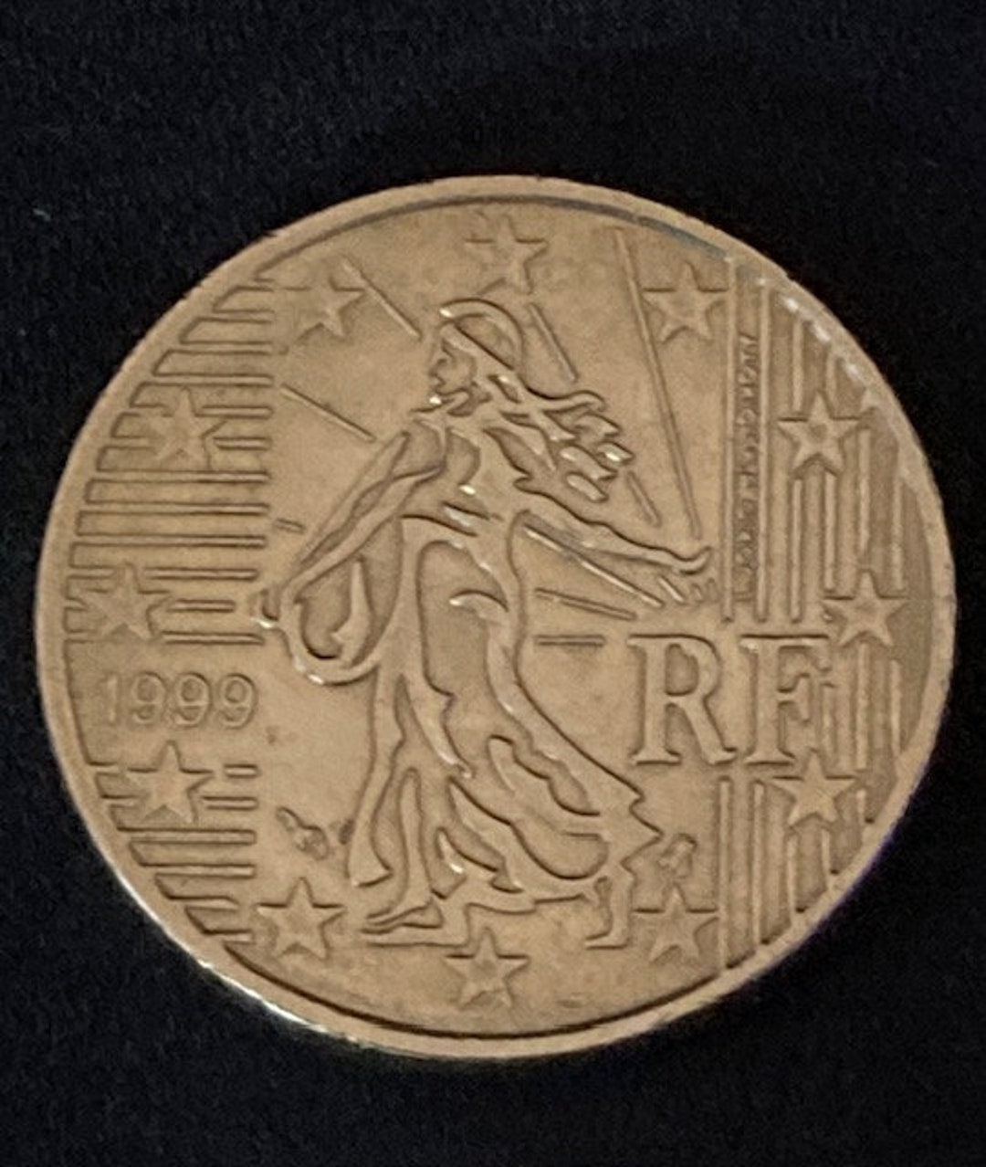 Introducing the Exquisite 1999 50 Euro Cent Coin From France! - Etsy