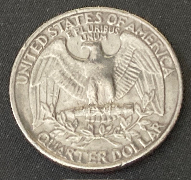 RARE 1980 Filled "p" Mint Mark Error Coin - Washington Quarter US - Etsy
