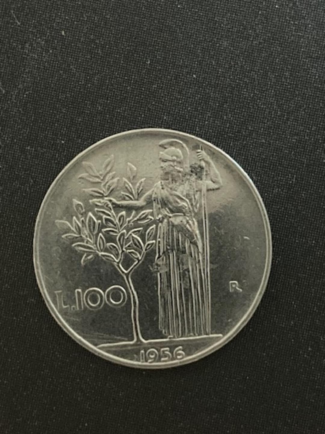 1956 Italy 100 Lira Coin - Vintage Italian Currency Collectible - Etsy