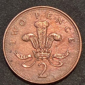 VERY RARE 1994 Two Pence New Pence Queen Elizabeth II - Error Coin ...