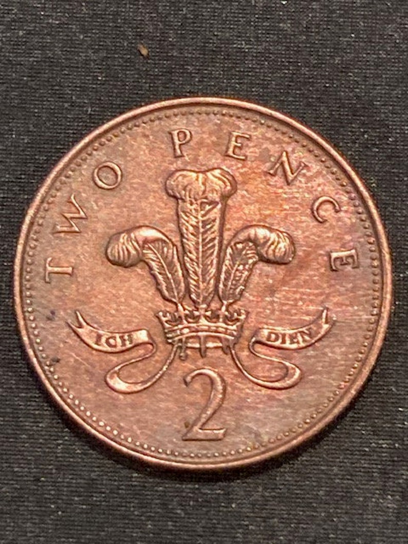 VERY RARE 1994 Two Pence New Pence Queen Elizabeth II - Error Coin ...