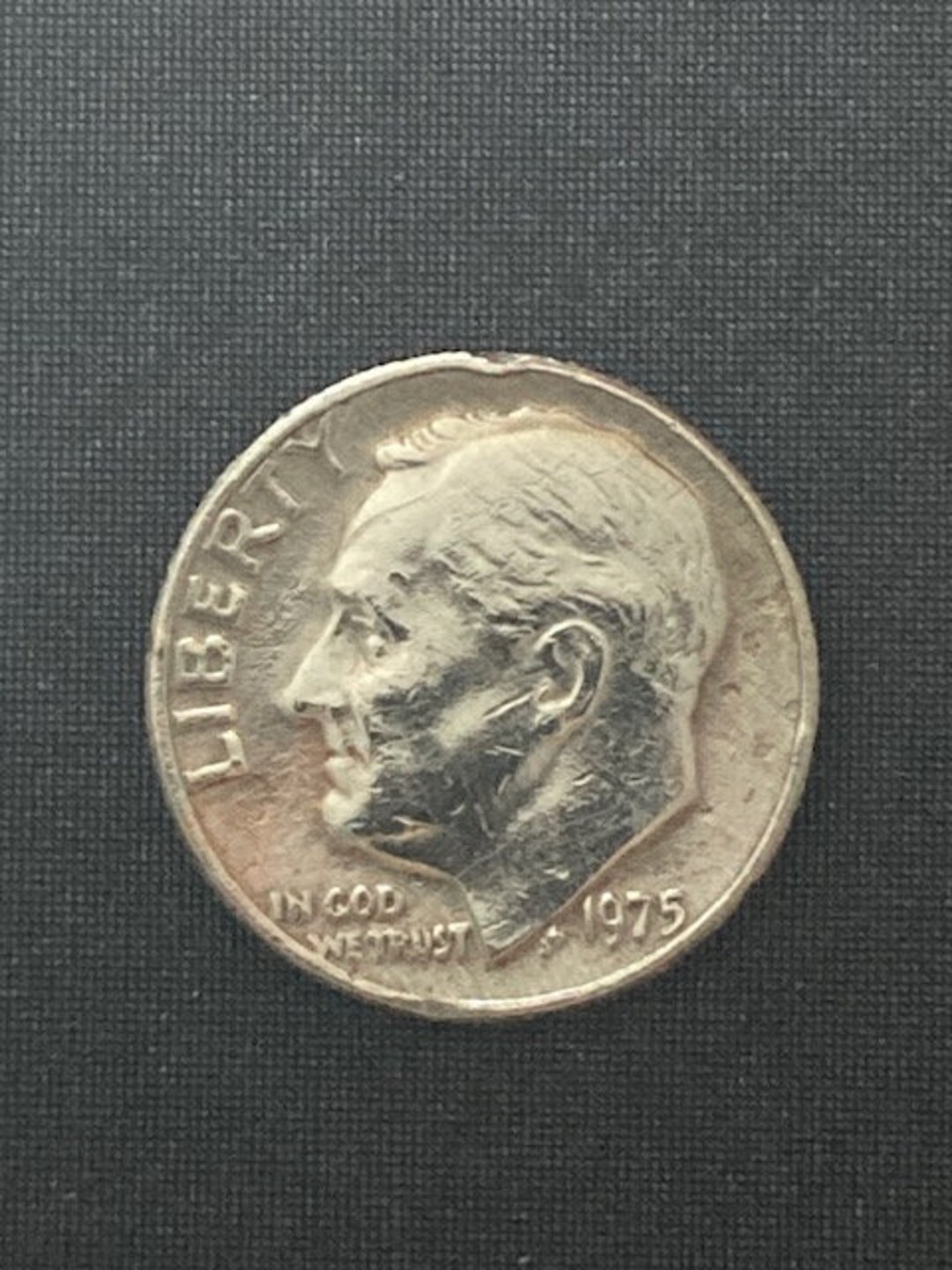 1977 Roosevelt Dime D Mint Mark US Coin - Numismatic Collectible - Etsy