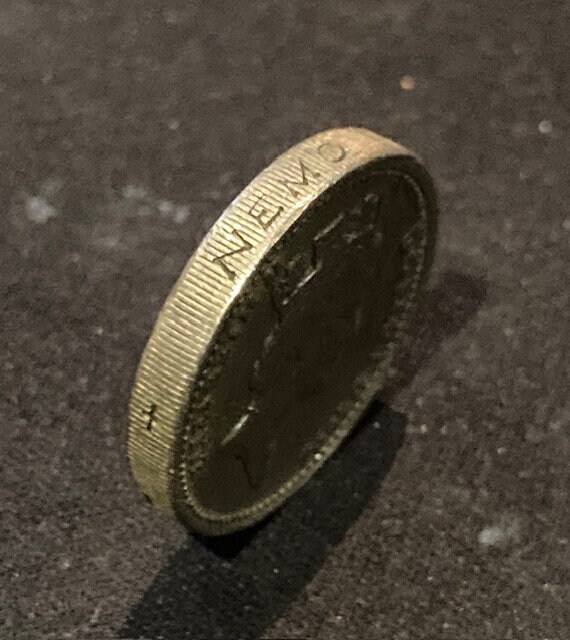 Rare 1994 One Pound Coin UK Upside Down 'nemo Me Impune Lacessit' Error ...