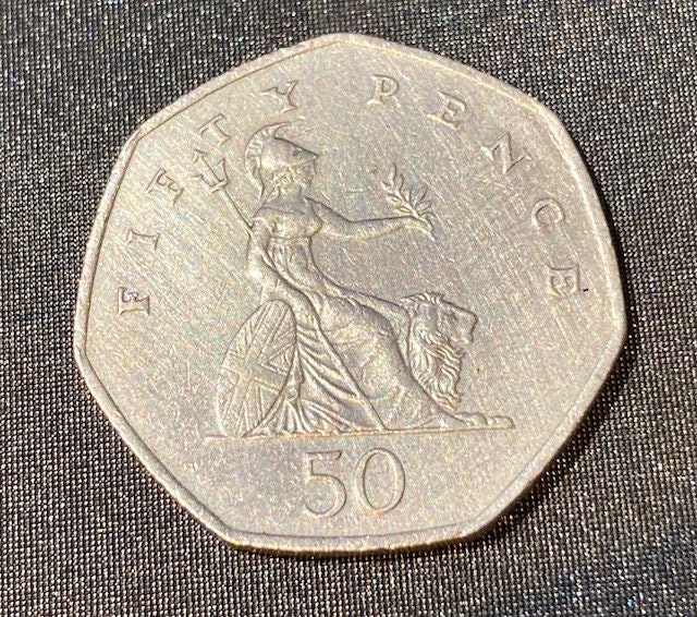 1997 UK 50p Coin: an Iconic Piece of British Numismatic Artistry! #1 ...