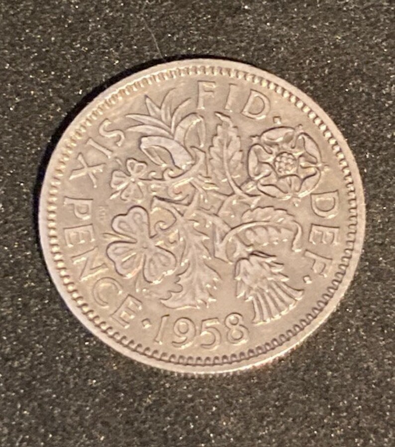 1958 Six Pence Coin – a True Treasure of Numismatic History! - Etsy