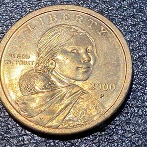 The 2000P Sacagawea Dollar US Coin - Etsy