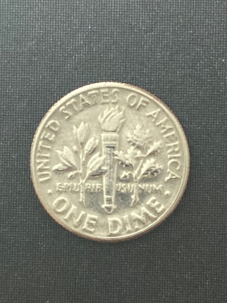1977 Roosevelt Dime D Mint Mark US Coin - Numismatic Collectible - Etsy