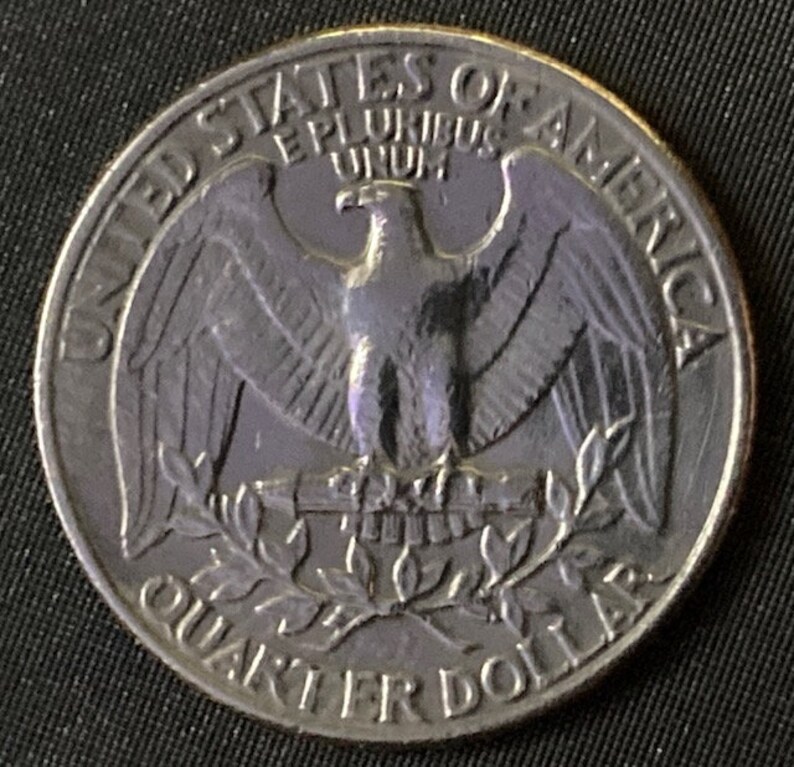 Rare 1981 D Mint Mark Washington Quarter - US Error Coin With Filled D ...