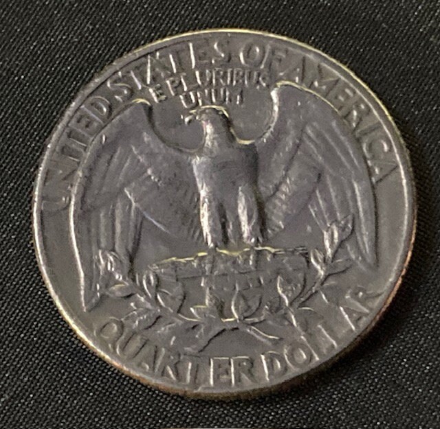 1967 No Mint Mark Washington Quarter Coin US - A Rare Vintage Treasure ...