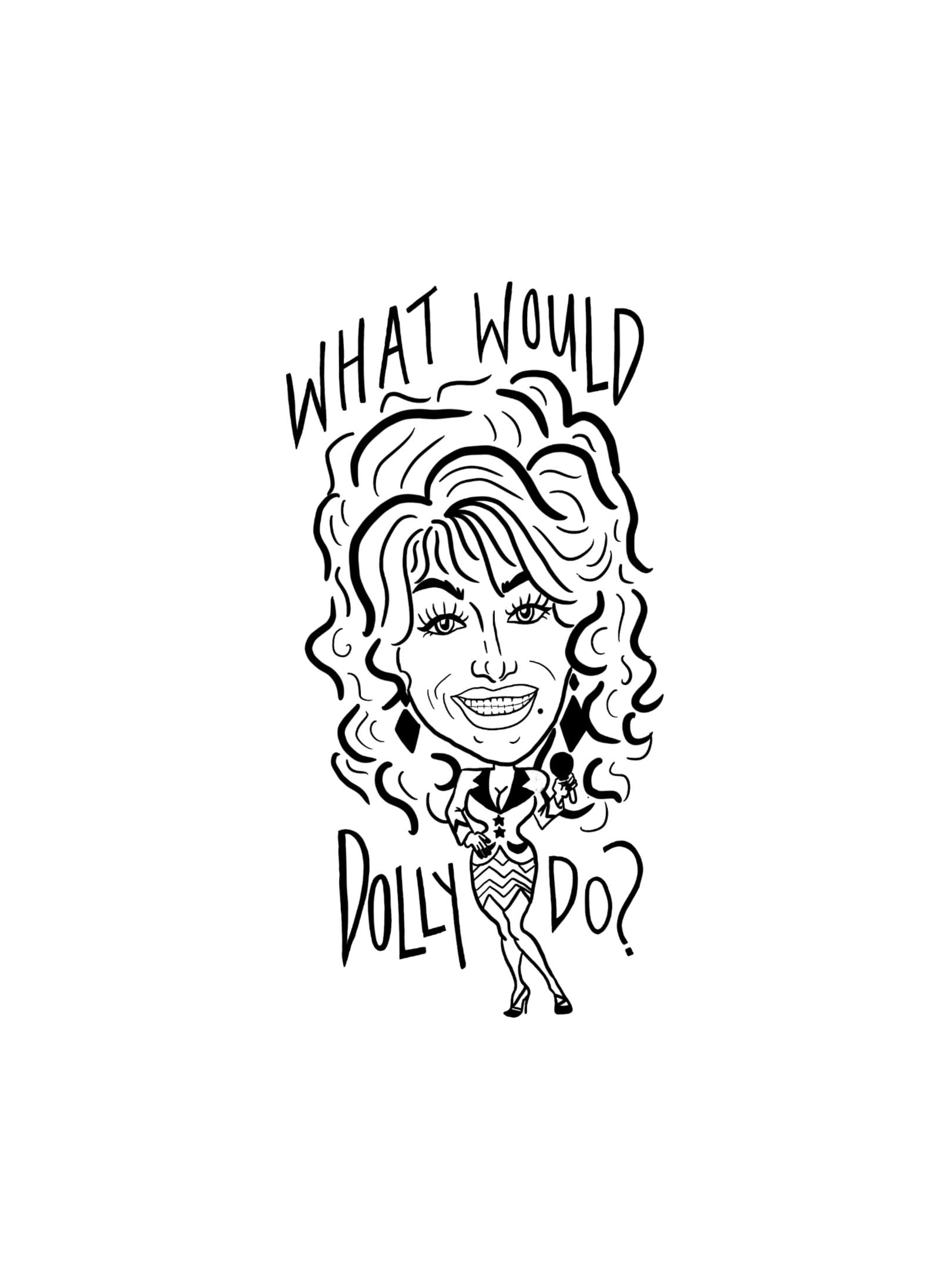 What Would Dolly Do? SVG Digital Print for Cricut, Dolly Parton - Etsy