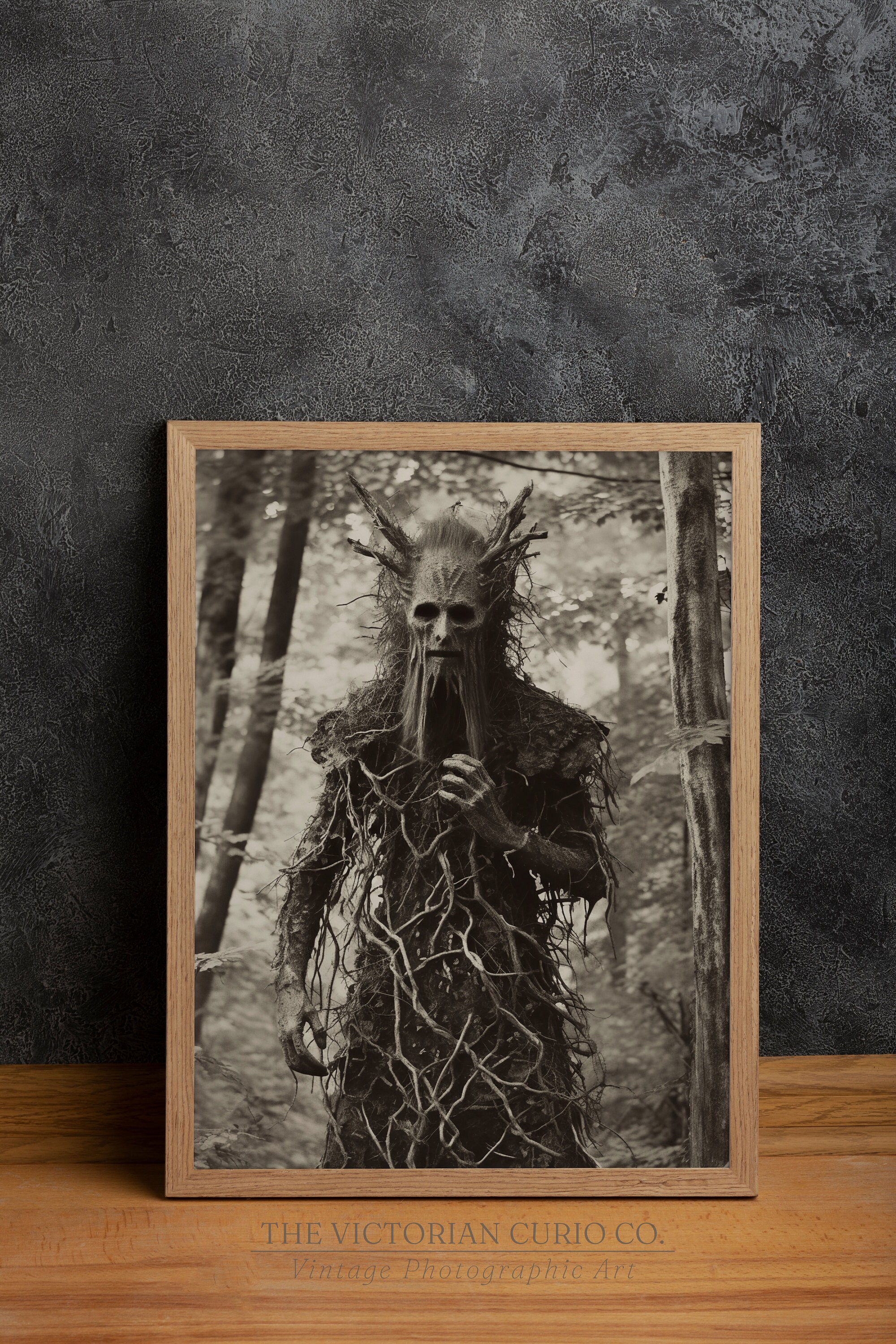 Guardian of the Forest PRINTABLE Folklore Wall Art Goth - Etsy