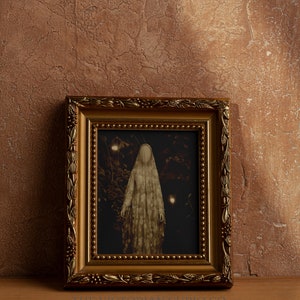 Faceless Levitating Apparition Photo, Victorian Spirit Photography ...