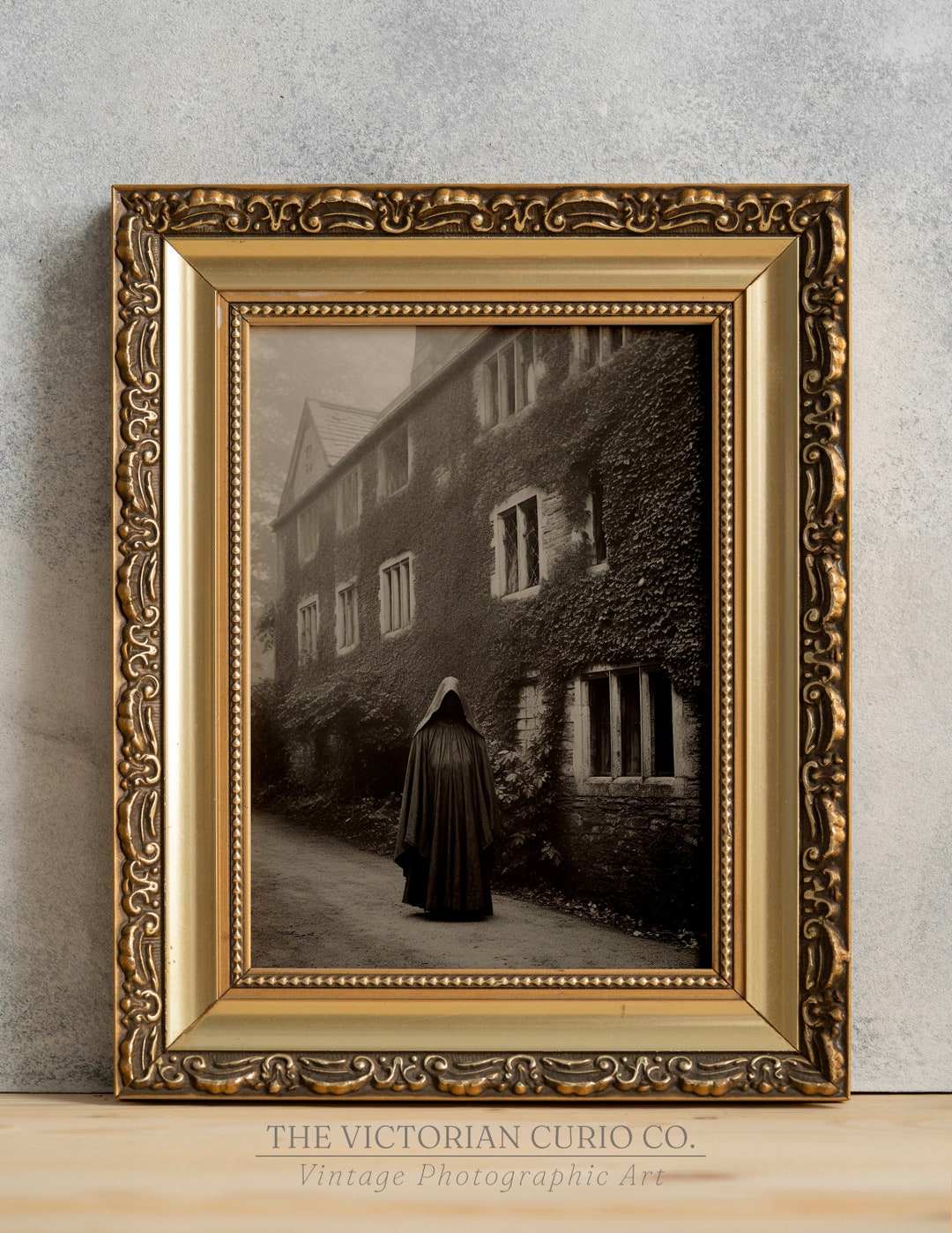 Gothic Victorian Photography Print, Vintage PRINTABLE Wall Art, Goth ...