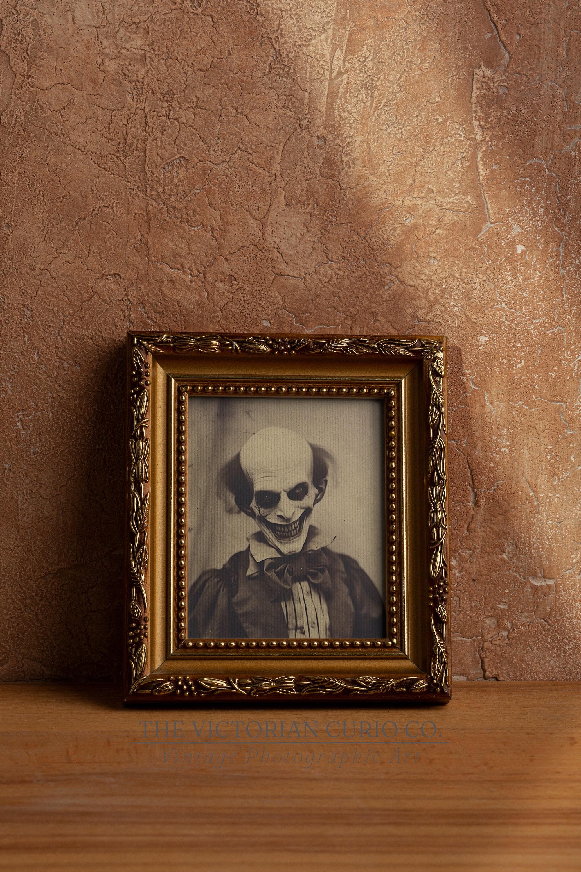 Menacing Victorian Clown Poster, PRINTABLE Gothic Circus Art, Creepy ...