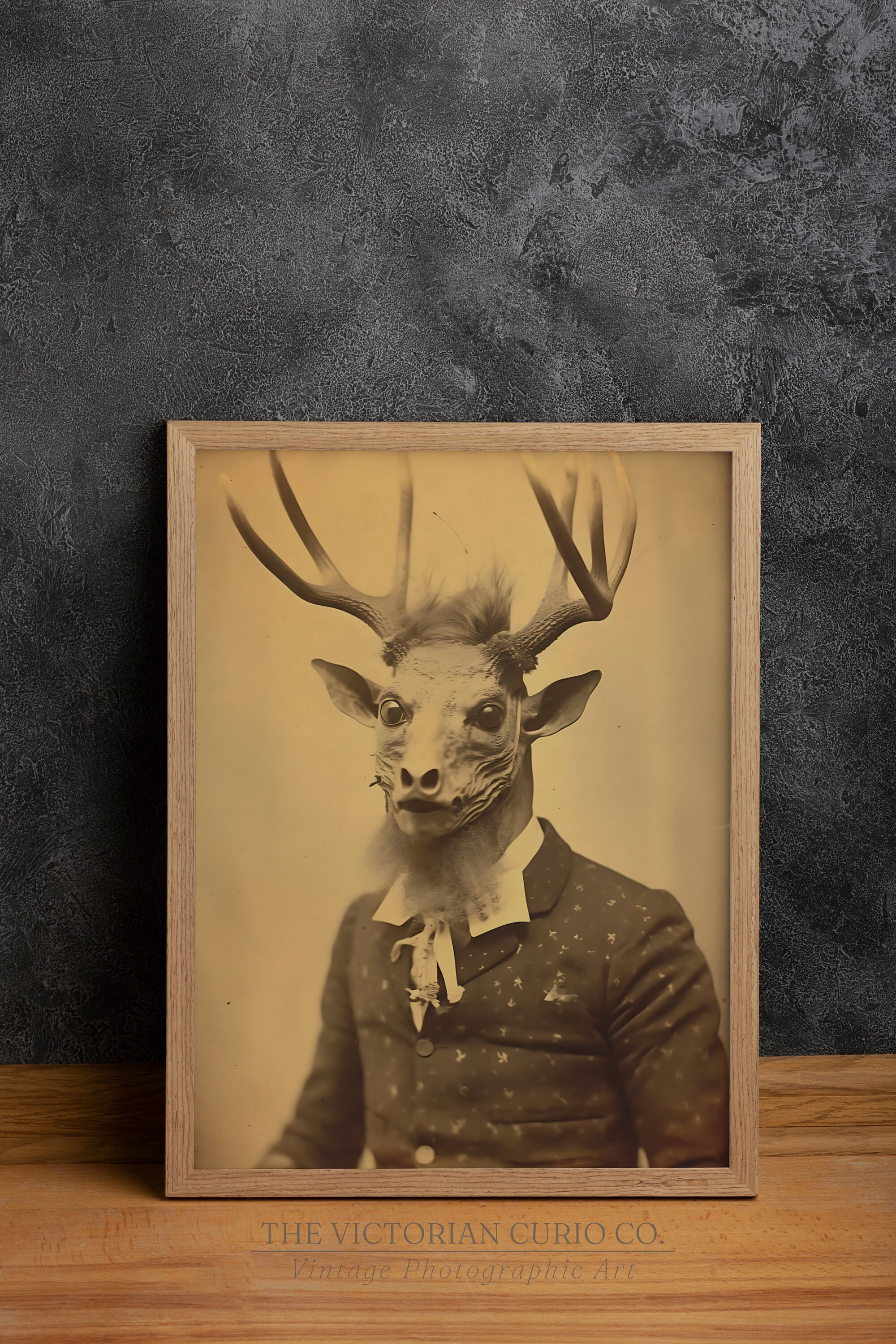 Rudolf the Reindeer Man, PRINTABLE Vintage Poster, Soft Focus Antique ...