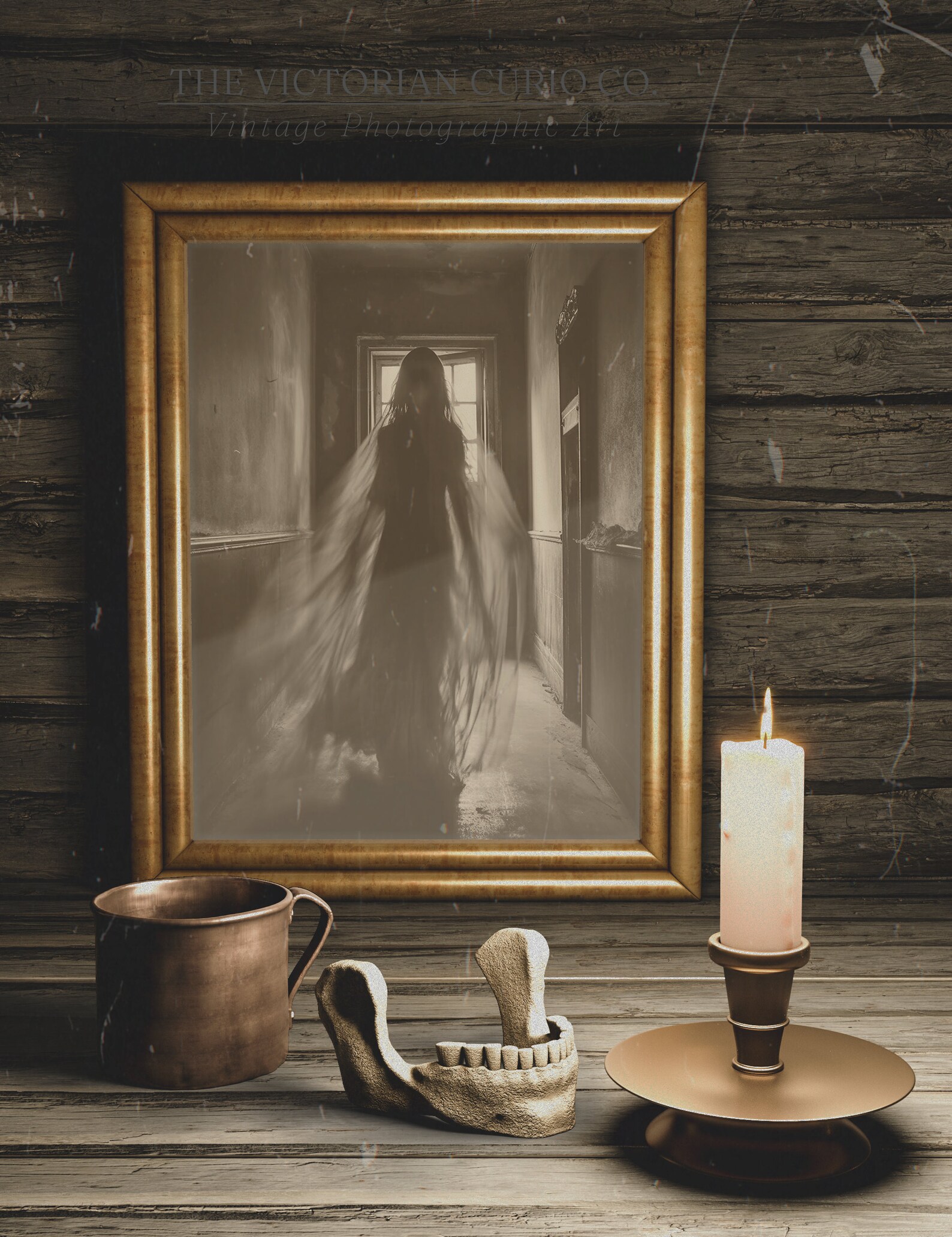 Vintage Ethereal Ghost Photograph Gothic Occult Photography - Etsy