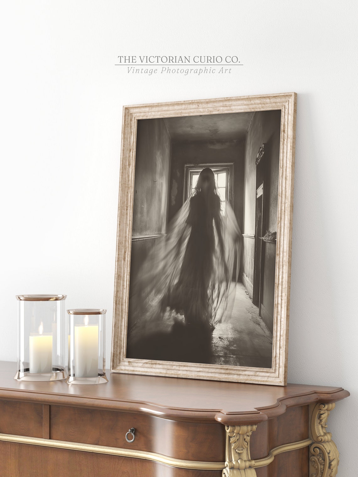 Vintage Ethereal Ghost Photograph Gothic Occult Photography - Etsy