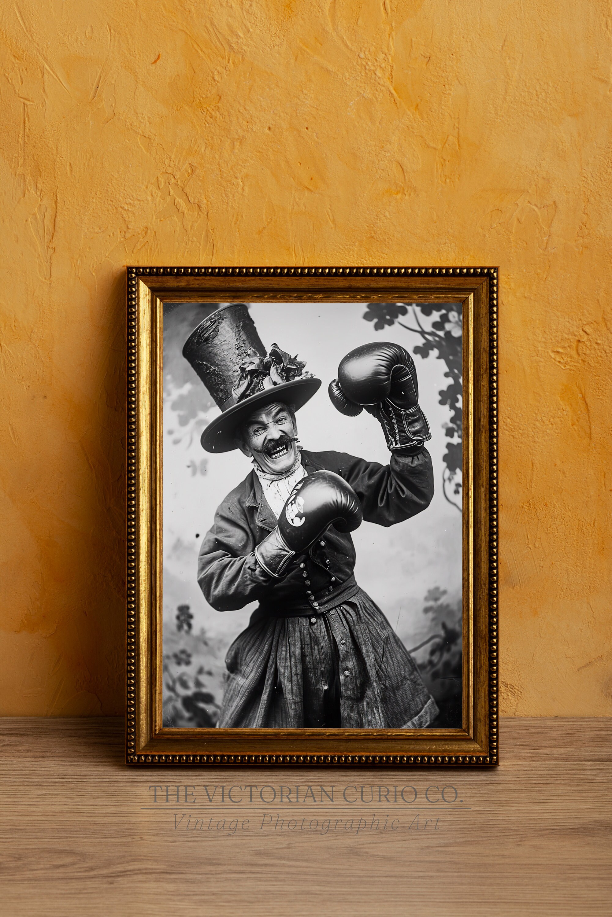 Victorian Gentleman Pugilist Photo, PRINTABLE Vintage Boxing Art ...