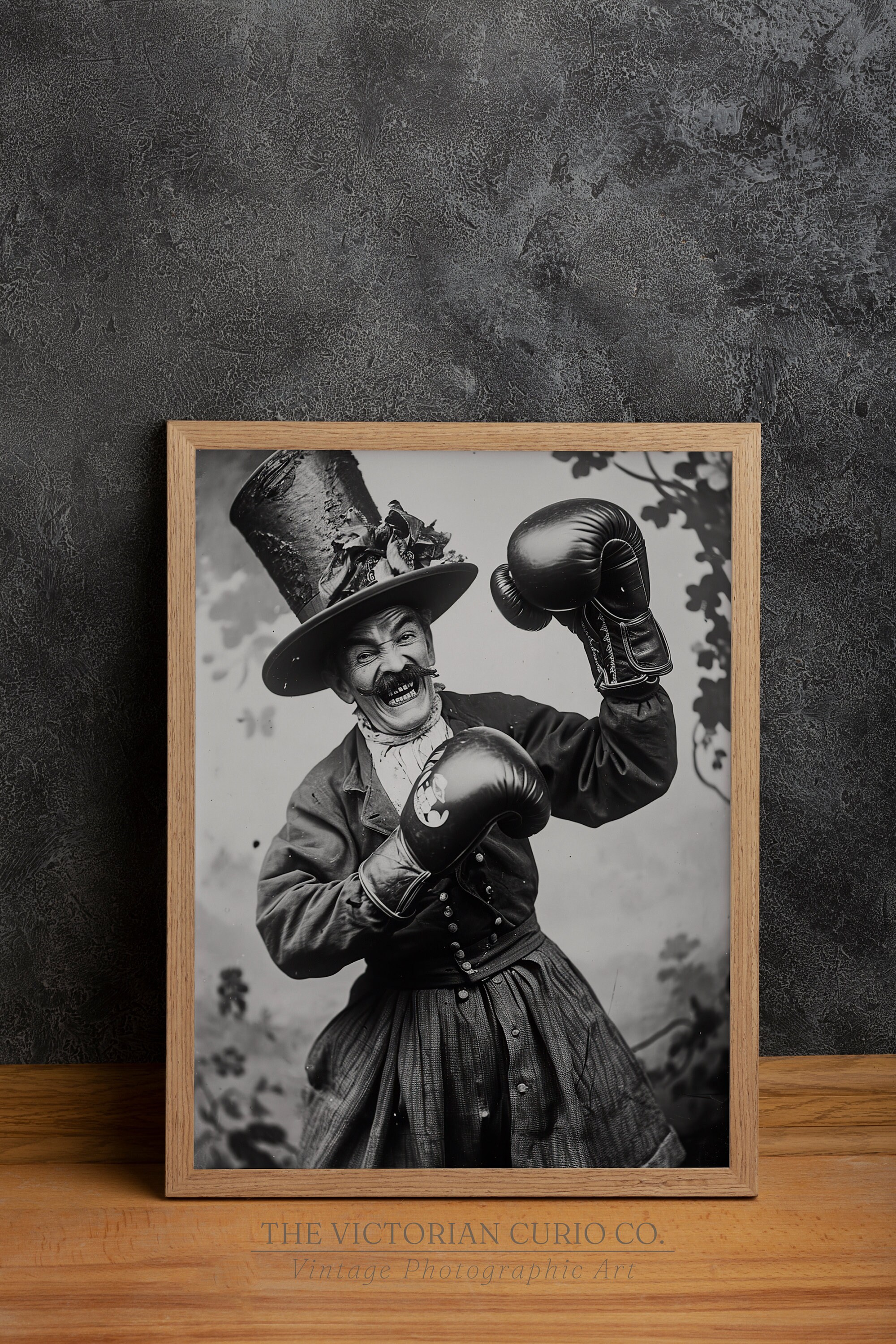 Victorian Gentleman Pugilist Photo, PRINTABLE Vintage Boxing Art ...