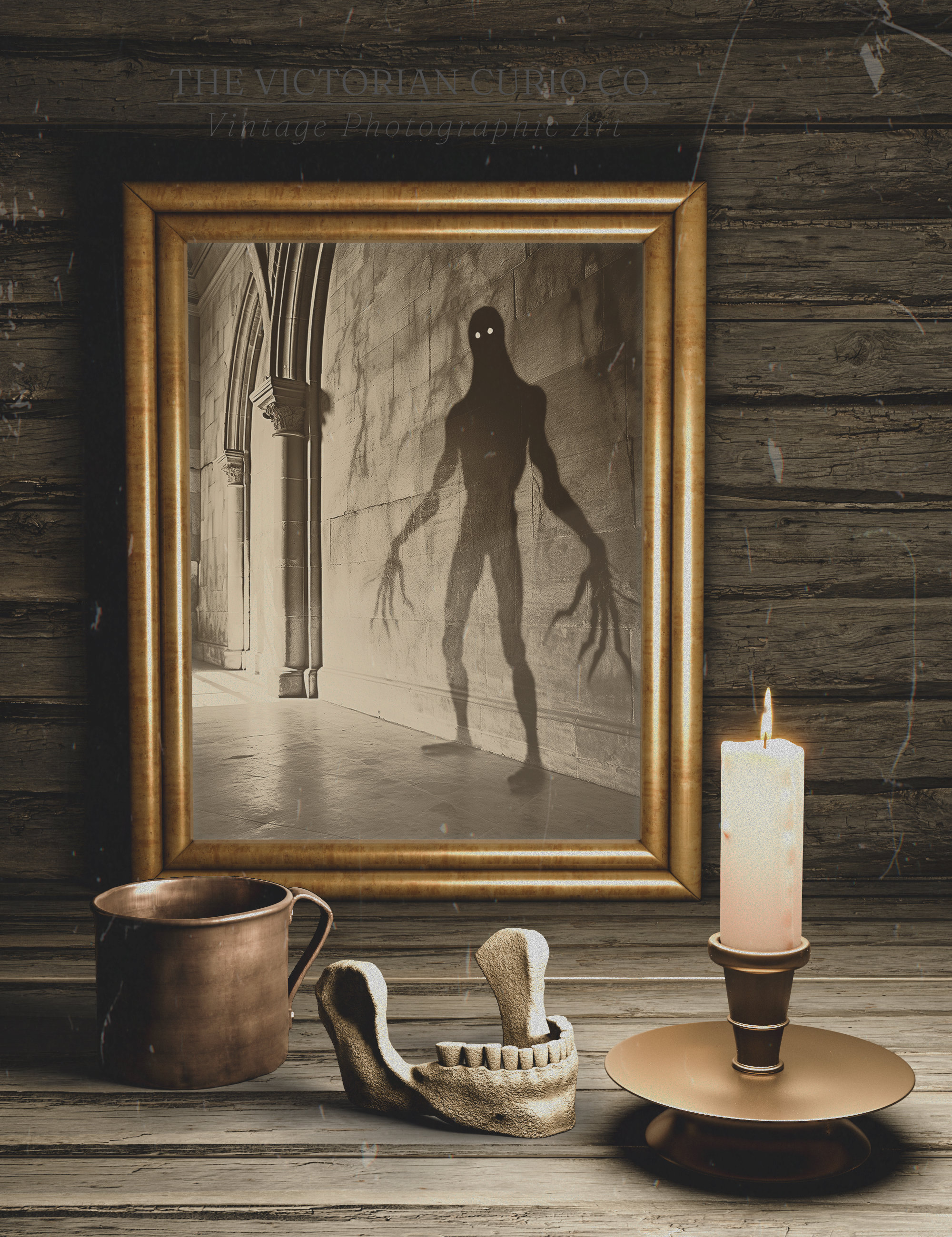 Scary Shadow Entity Print PRINTABLE Classic Horror Art Eerie - Etsy