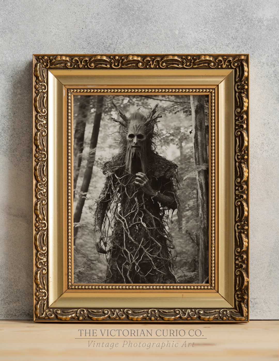 Guardian of the Forest, PRINTABLE Folklore Wall Art, Goth Decor, Woods ...