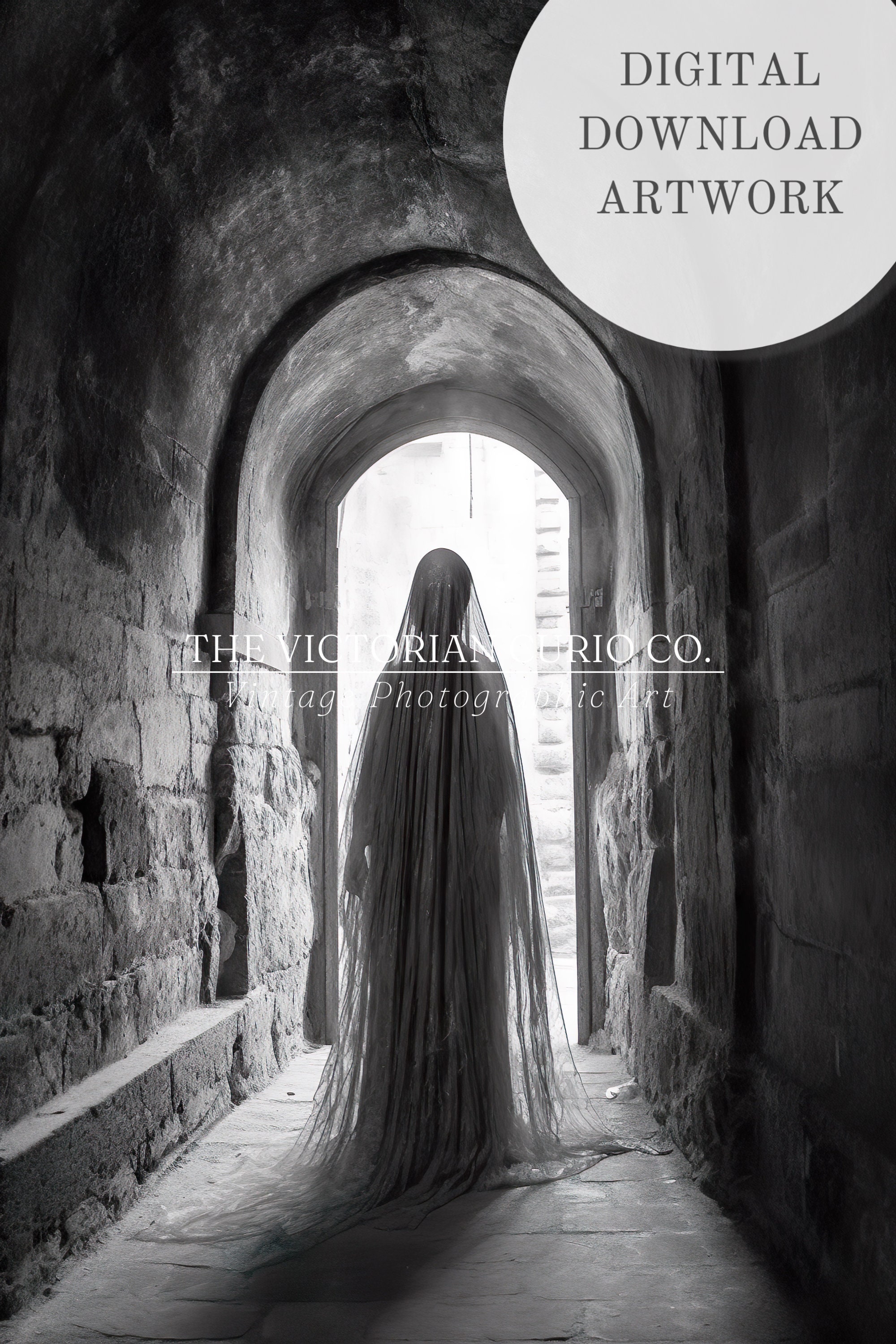 Ghostly Prints Goth Bundle PRINTABLE Wall Art SET of 5 - Etsy